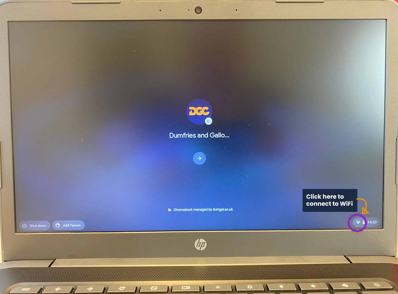 How to use a Chromebook | DGC Student Portal